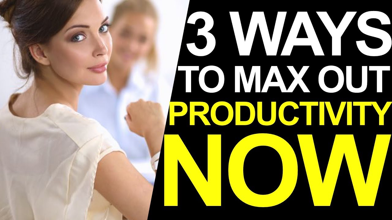 3 Ways to Maximise Your Productivity Right Now (Animated) - Timothy Han 3 Ways to Maximise Your Productivity Right Now (Animated) - Timothy Han